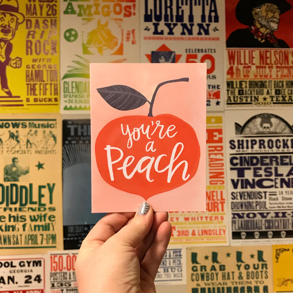 Peach Card – Plumfield