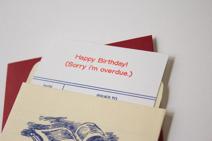 Overdue Card – Plumfield