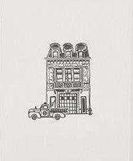 Fire Station Letterpress Art Print – Plumfield