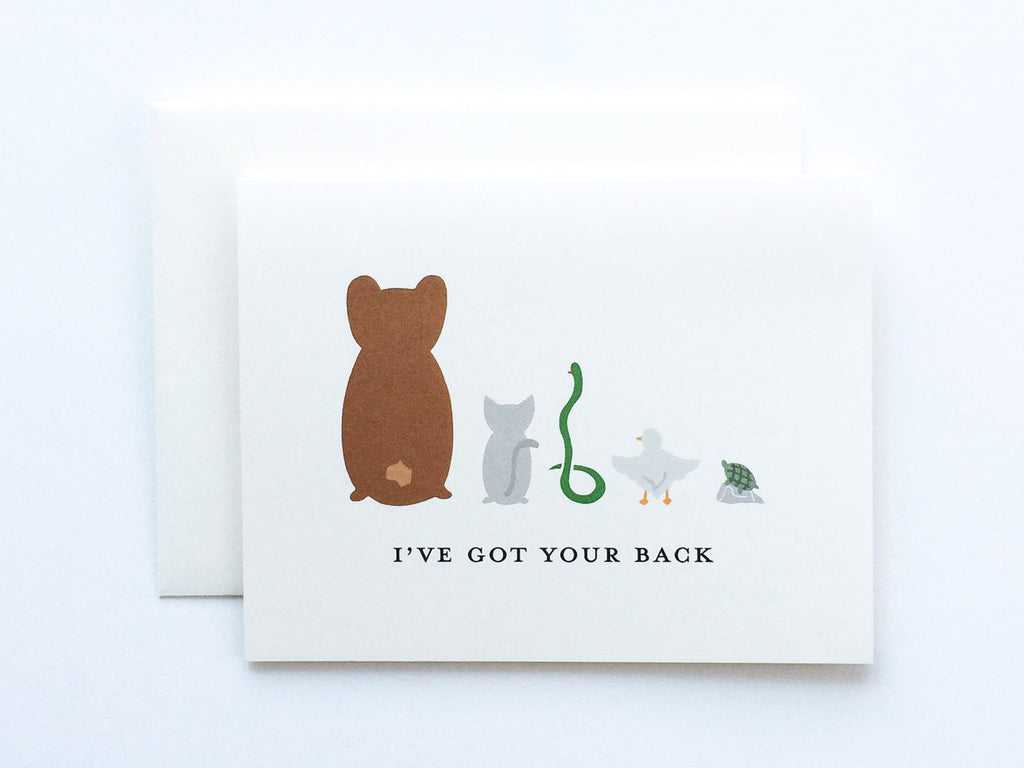 Got Your Back Card – Plumfield