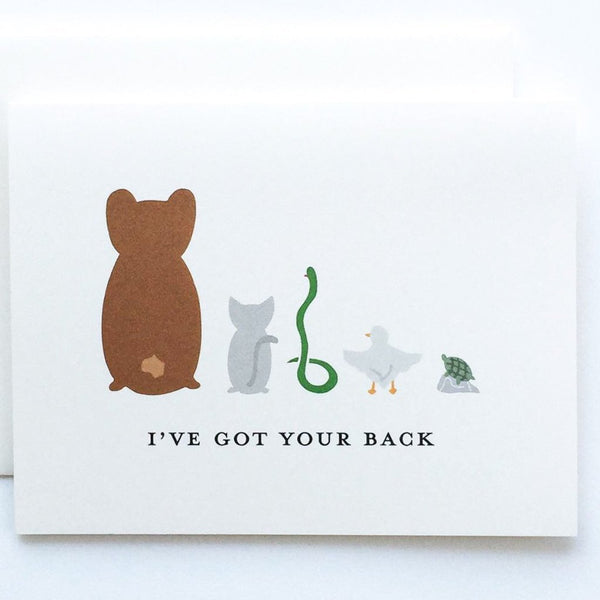 Got Your Back Card – Plumfield