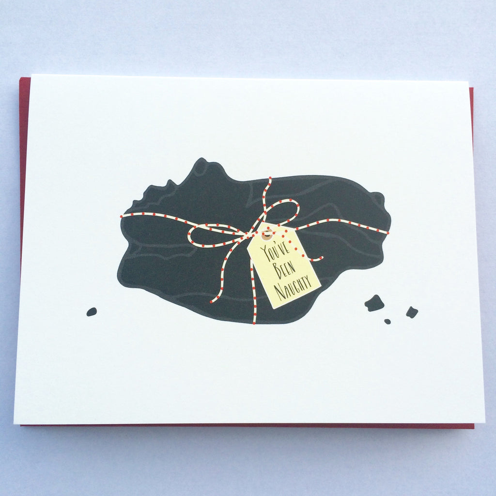Lump of Coal Card – Plumfield