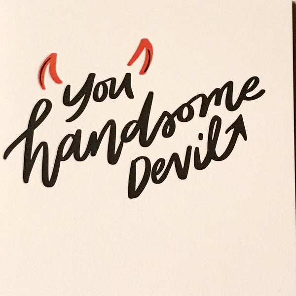 Handsome Devil Card – Plumfield