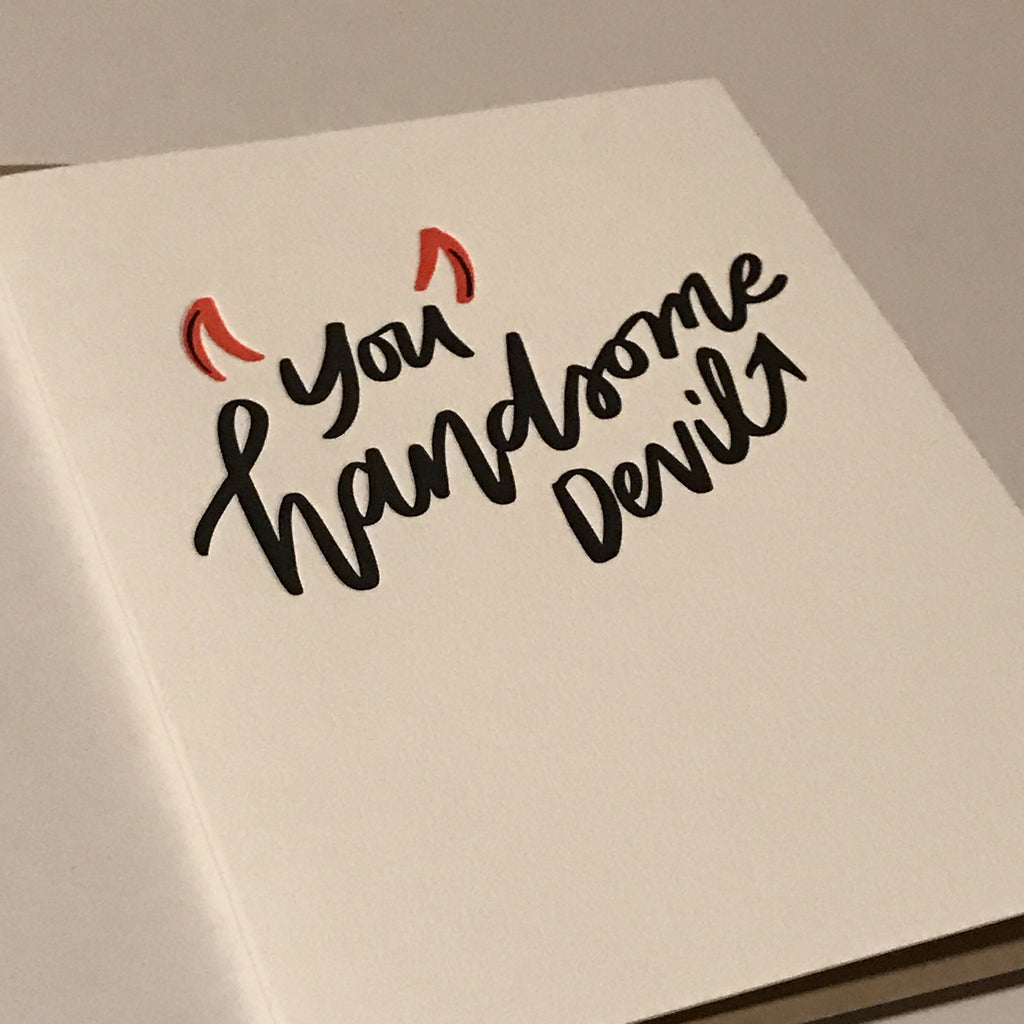 Handsome Devil Card – Plumfield