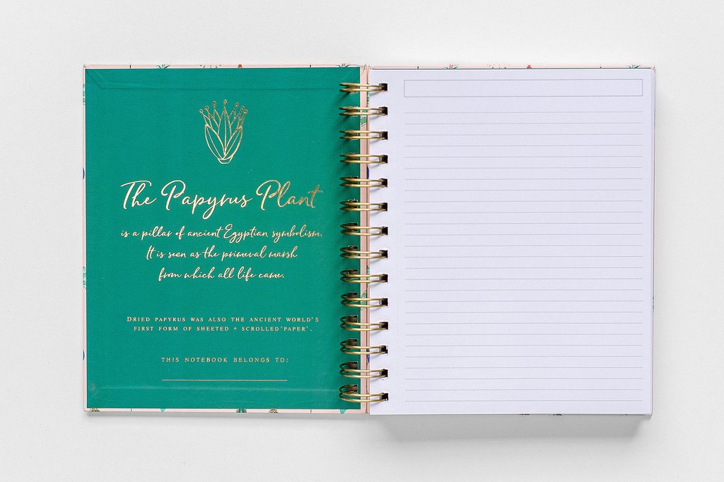 Papyrus Spiral Notebook – Plumfield