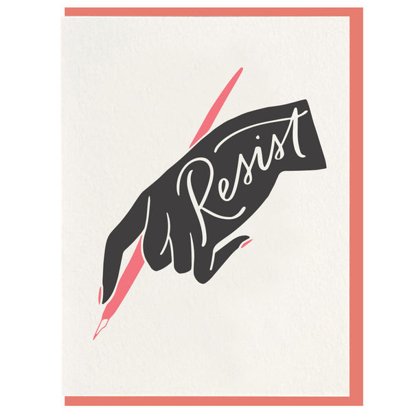 Resist Card – Plumfield