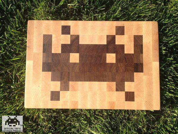 Space Invaders Handmade Cutting Board – Plumfield