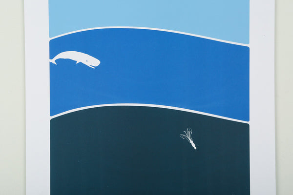 Ocean Screenprint – Plumfield