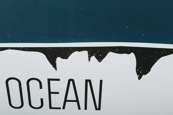 Ocean Screenprint – Plumfield