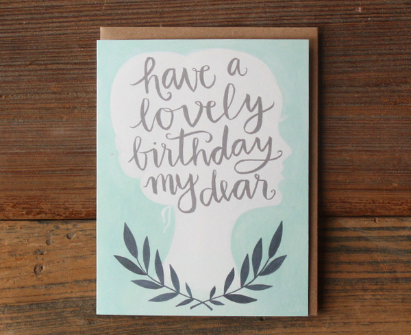 Birthday Dear Card – Plumfield