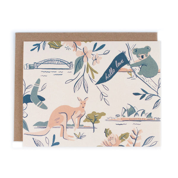 Down Under Card – Plumfield