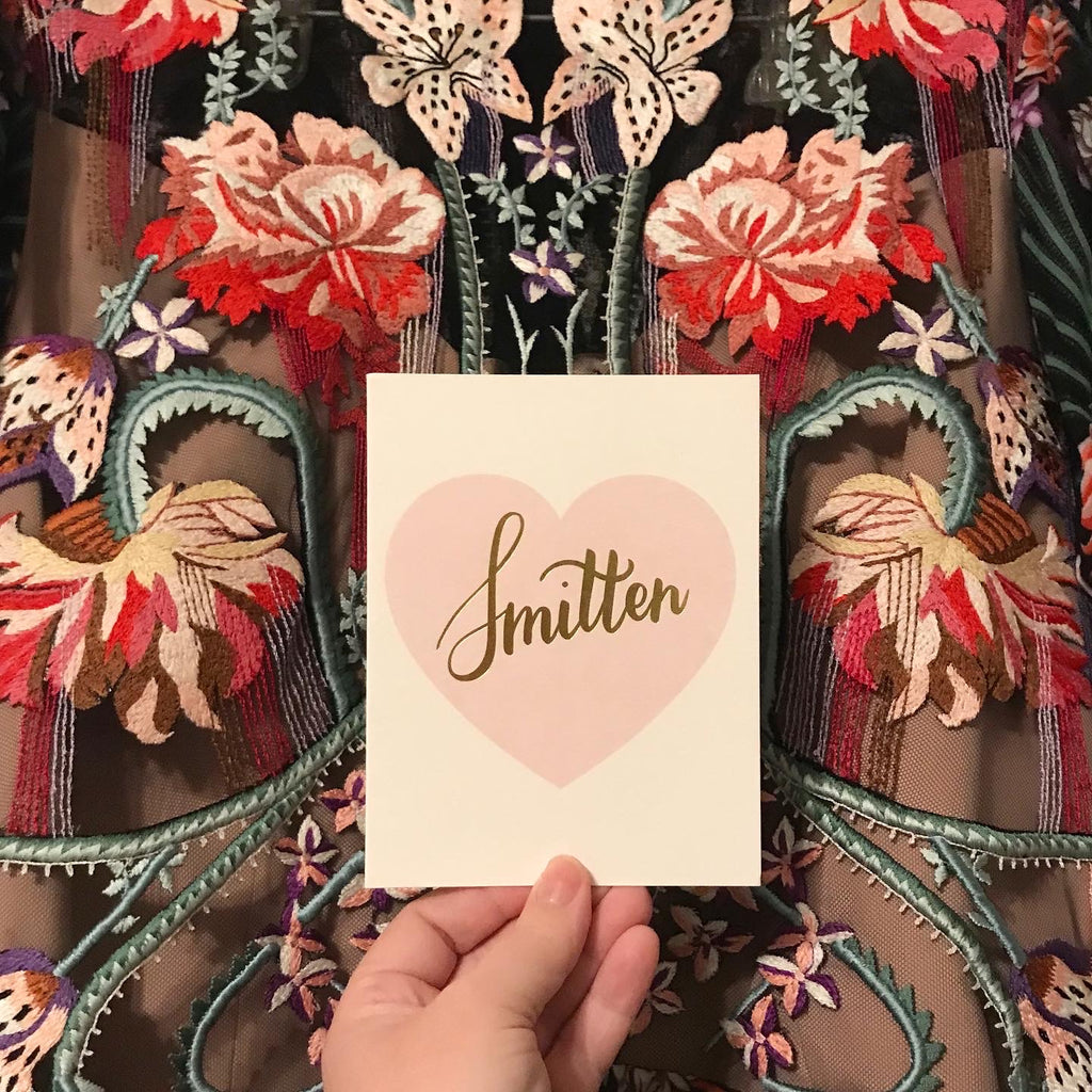 Smitten Heart Card – Plumfield