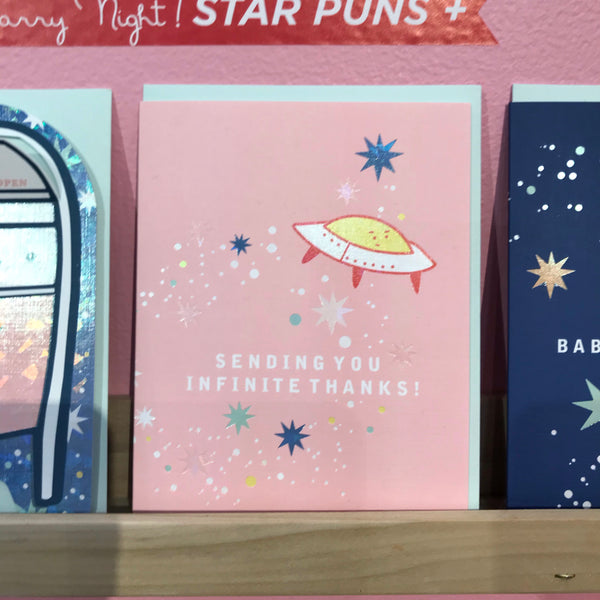 Infinite Thanks Card – Plumfield