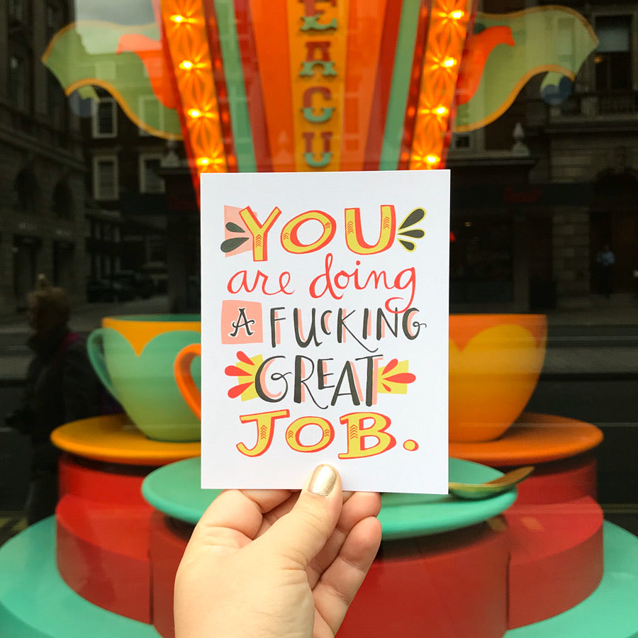 Great Job Card – Plumfield