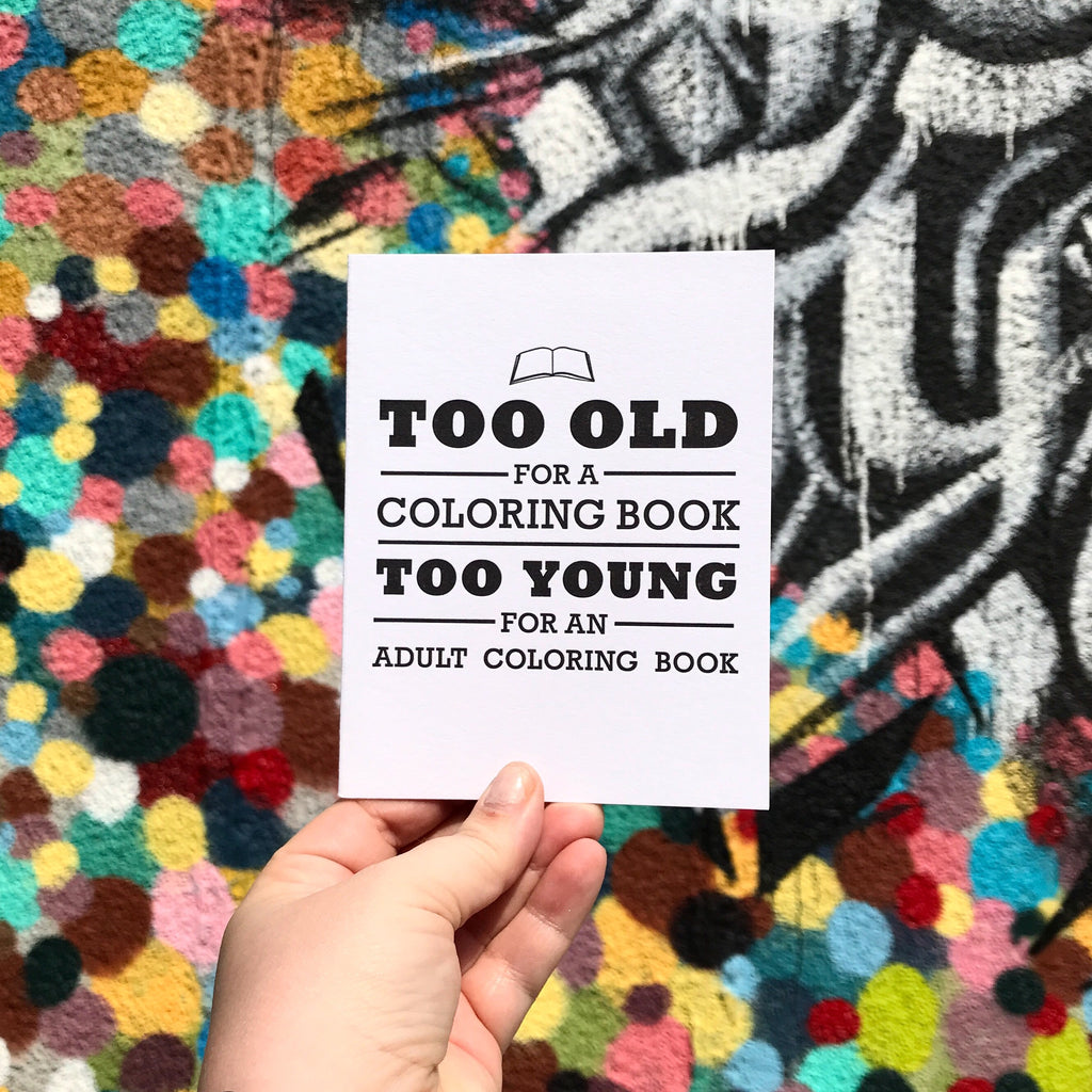 Coloring Book Card – Plumfield
