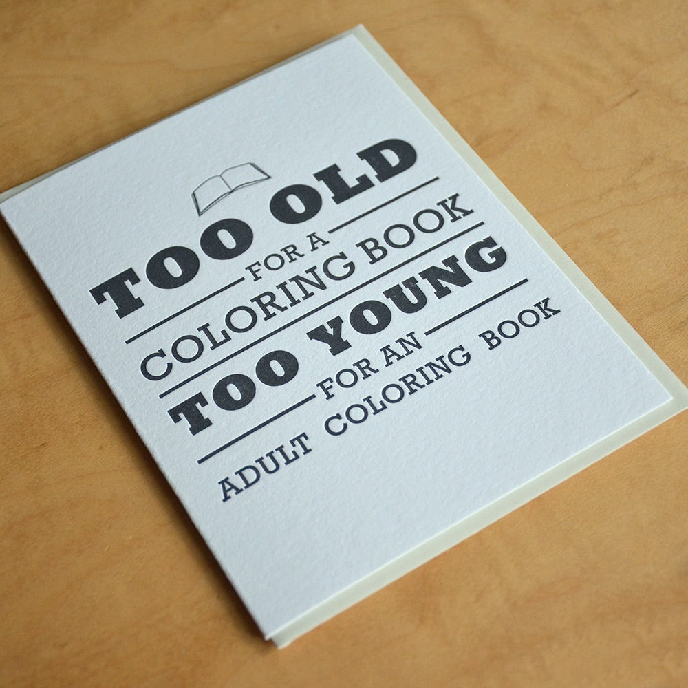 Coloring Book Card – Plumfield