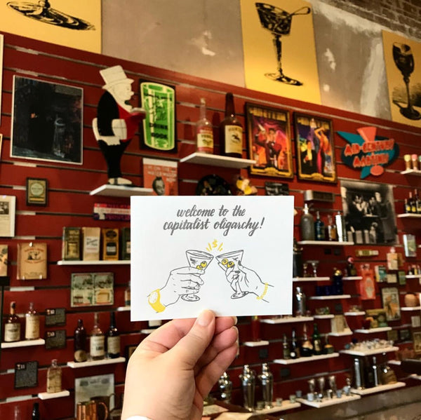Capitalist Oligarchy Card – Plumfield
