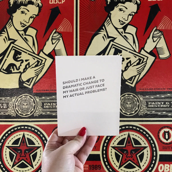 Dramatic Change Card – Plumfield