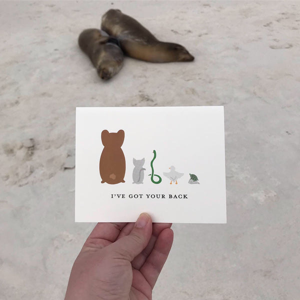 Got Your Back Card – Plumfield