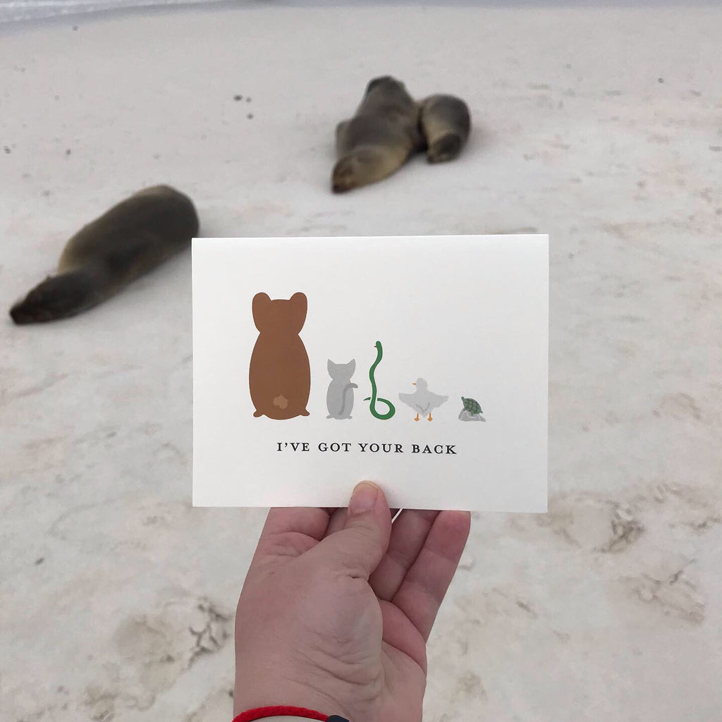 Got Your Back Card – Plumfield