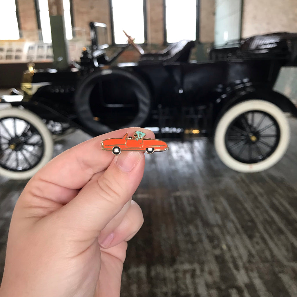 Car Pin – Plumfield