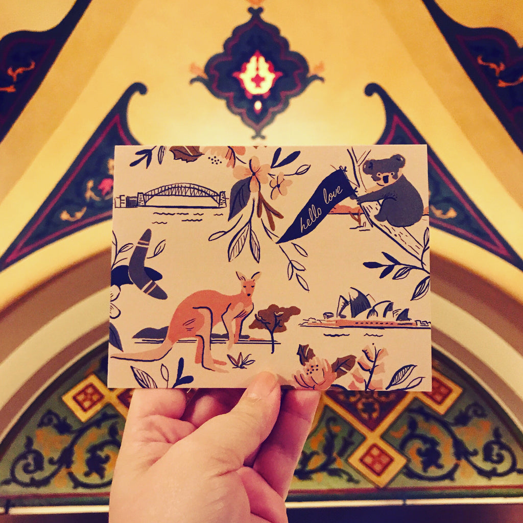 Down Under Card – Plumfield