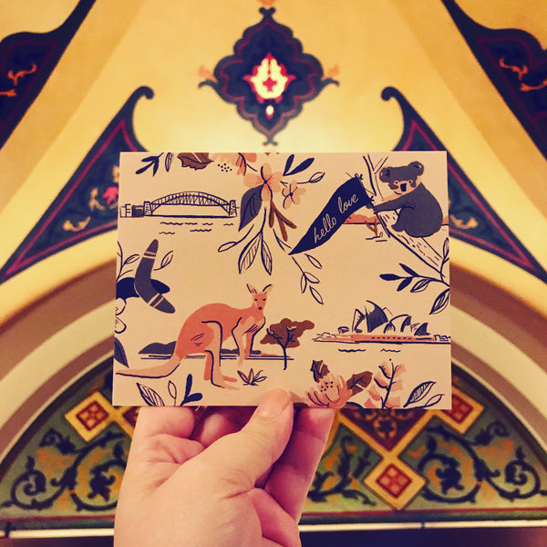 Down Under Card – Plumfield