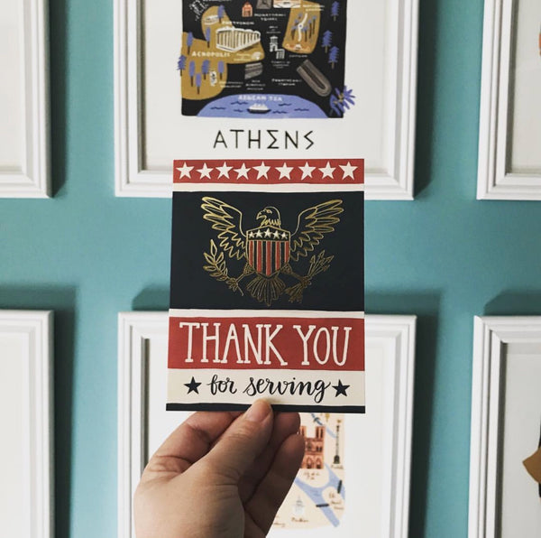 Eagle Military Card – Plumfield