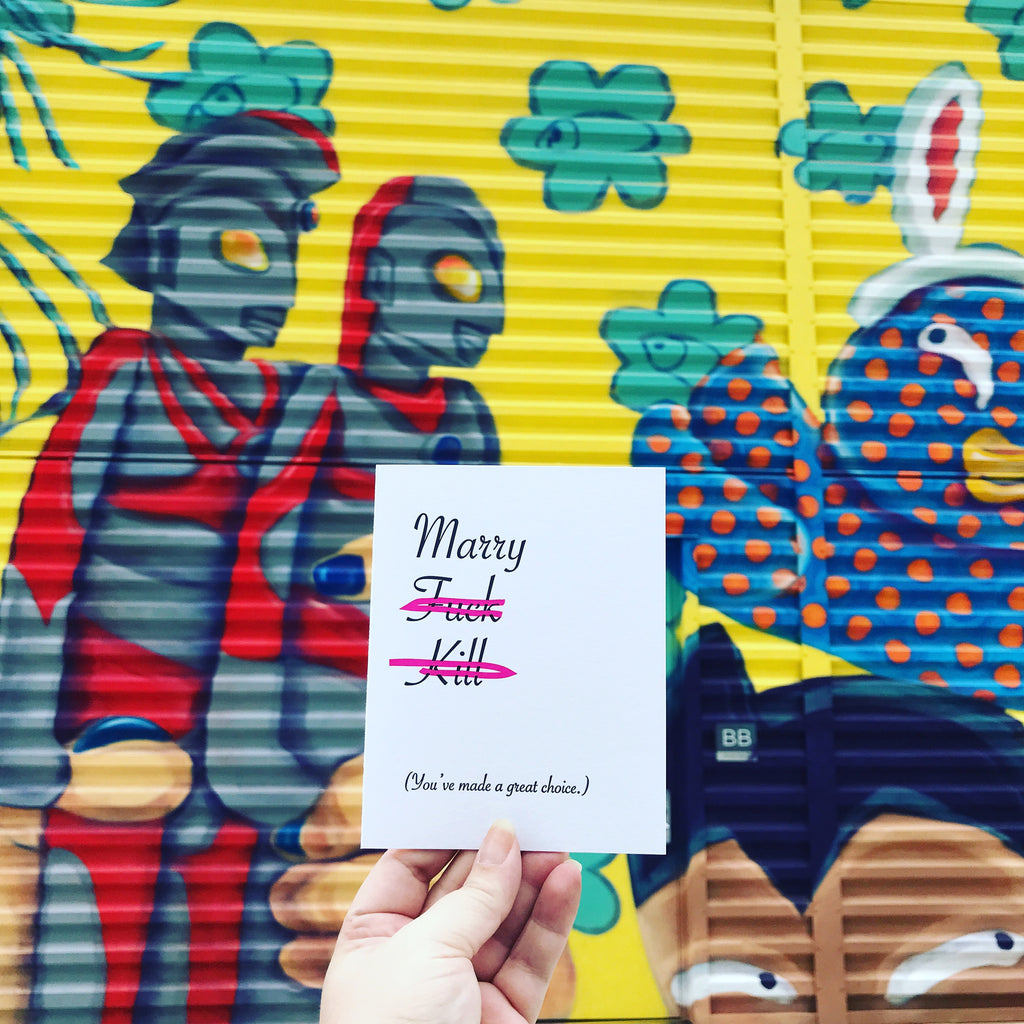 Marry Choice Card – Plumfield