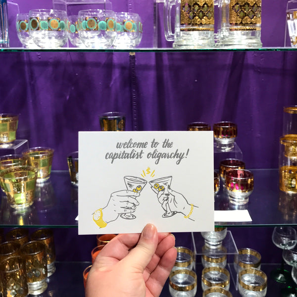 Capitalist Oligarchy Card – Plumfield