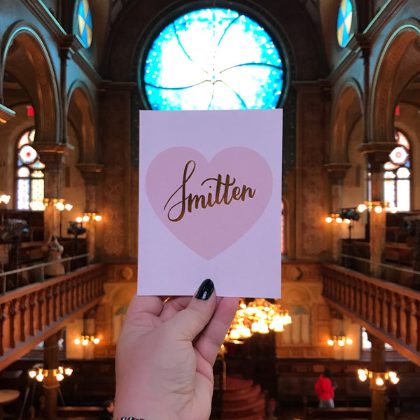Smitten Heart Card – Plumfield