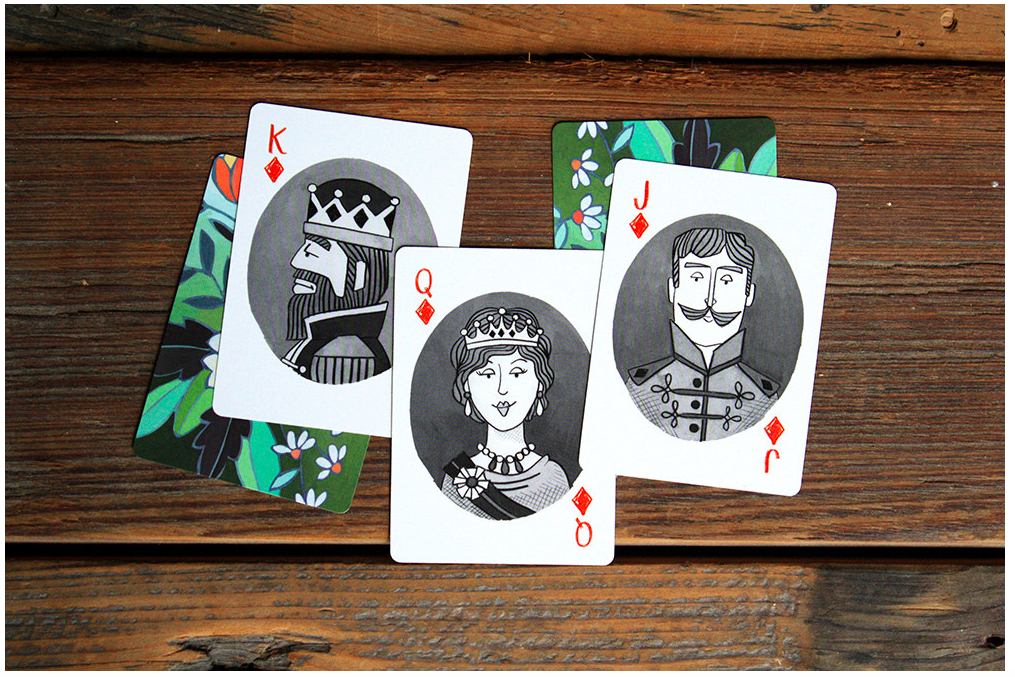 Charming Illustrated Playing Cards (and Set) – Plumfield